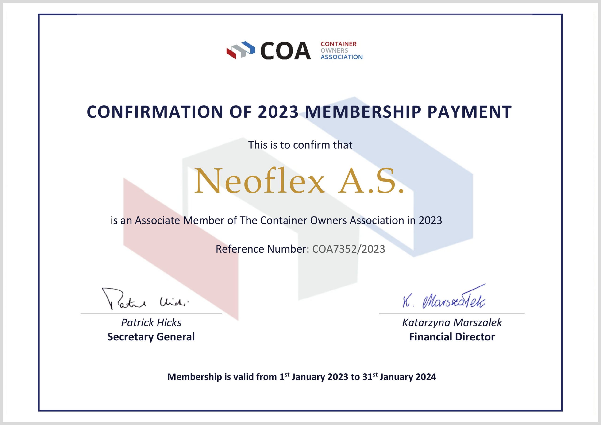 Quality Policy - Neoflex